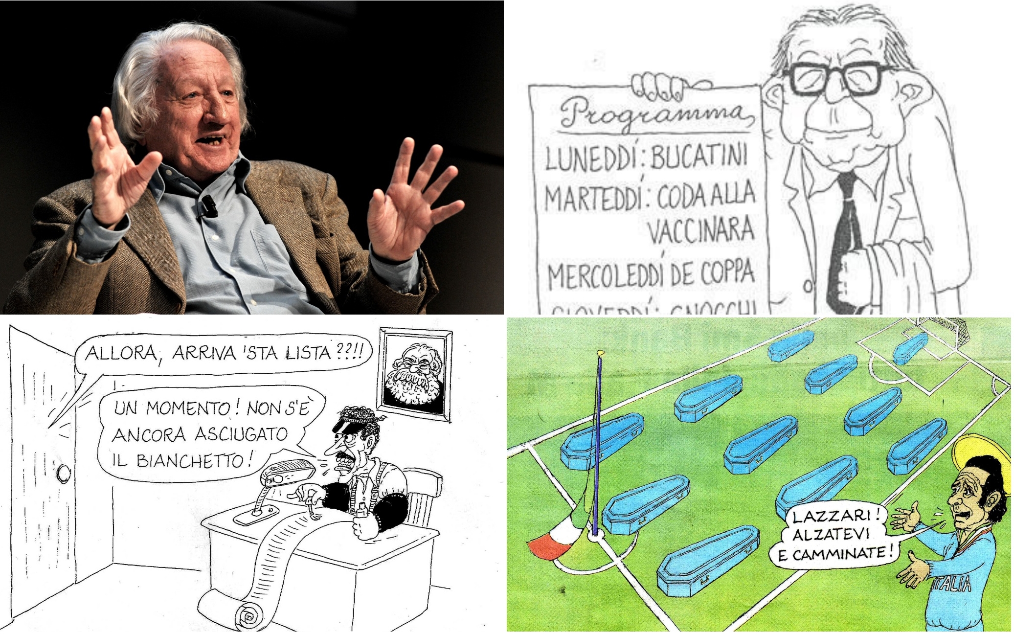 Vignette di Giorgio Forattini che hanno fatto la storia della satira in ...