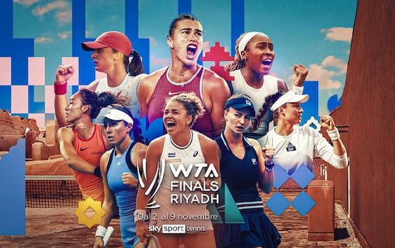 Wta Finals 2024 in tv e streaming: dove vedere le partite del torneo di Riyad | Sky Sport
