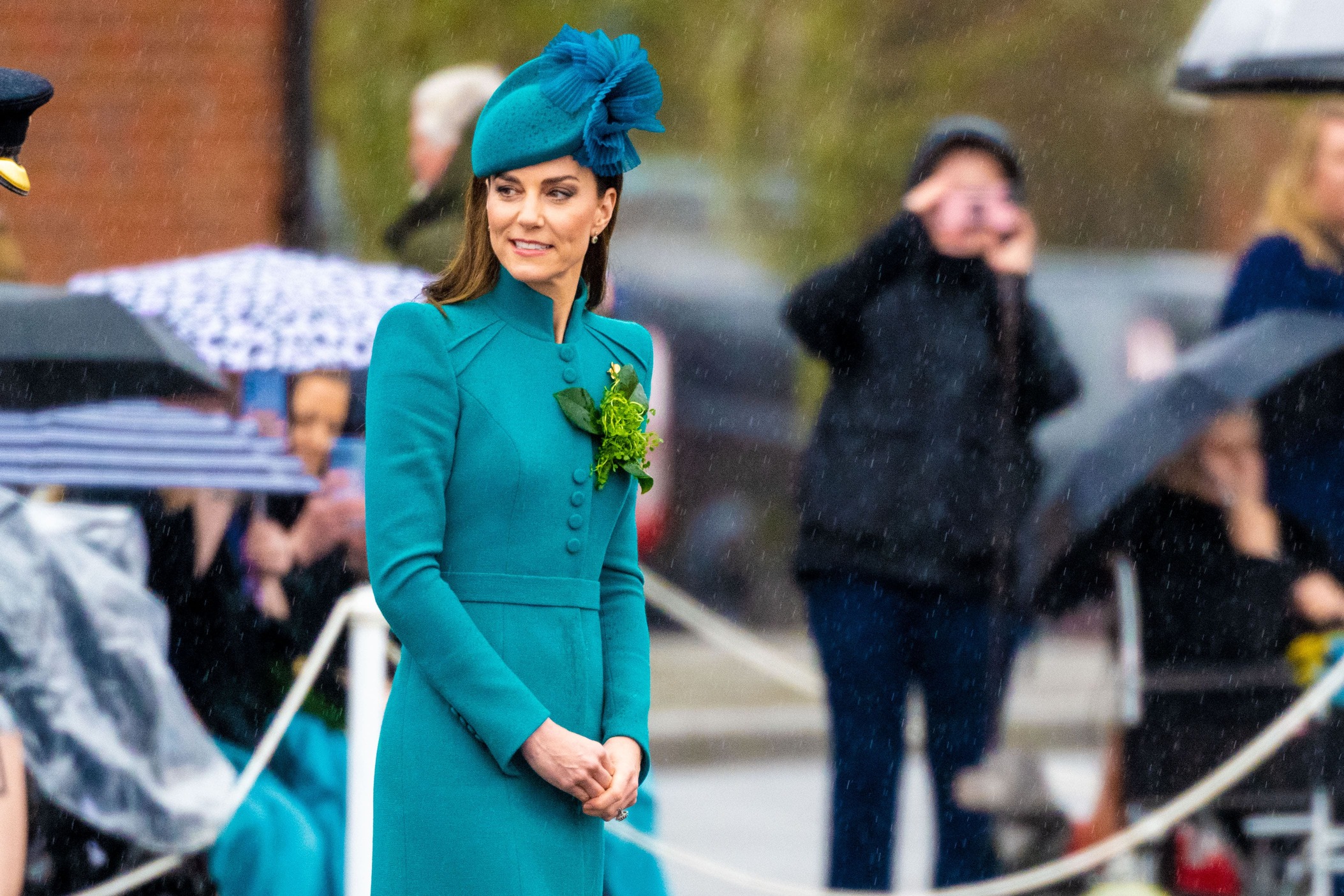 Kate Middleton alla Festa di San Patrizio nel ruolo di colonnello delle ...