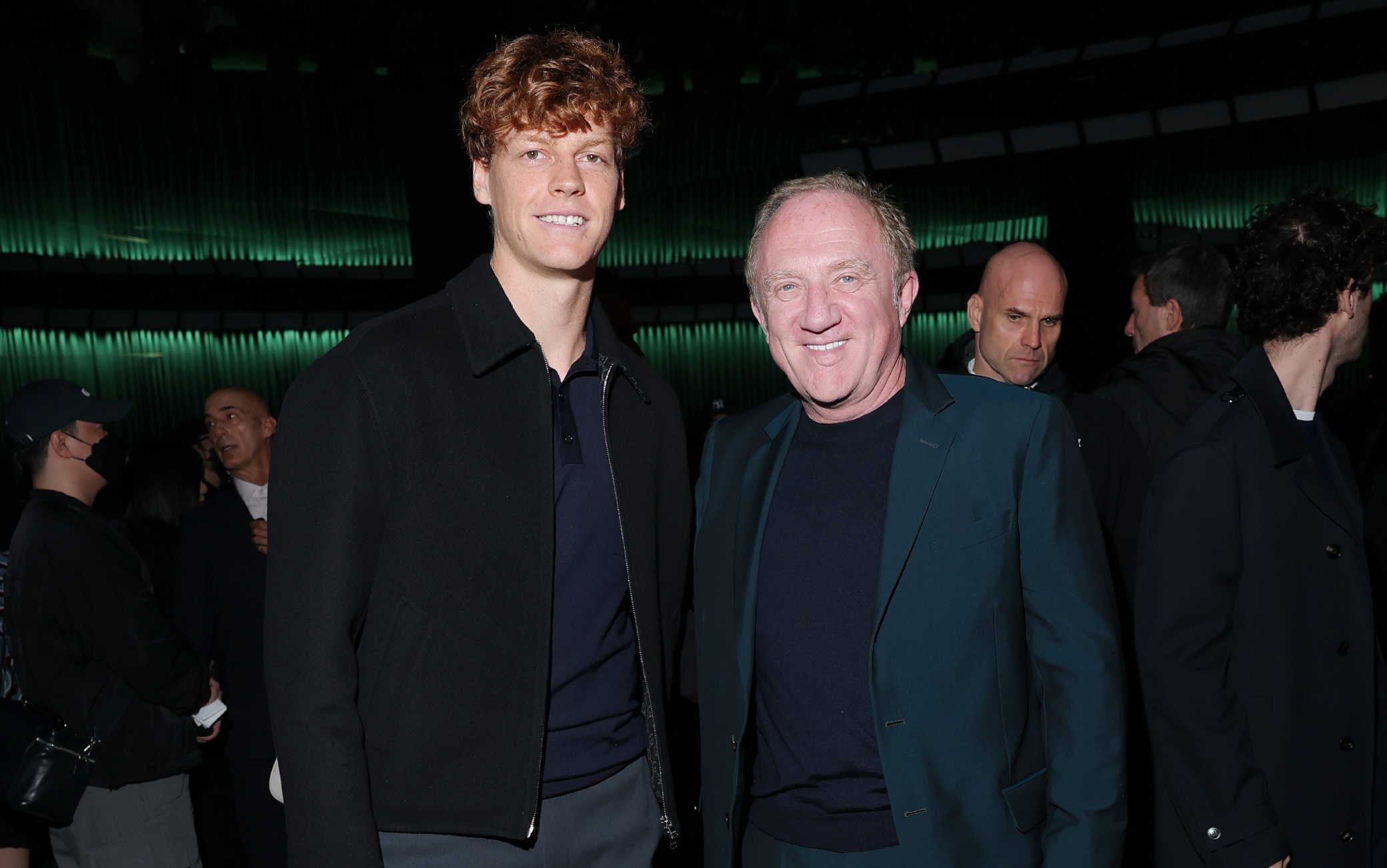 Sinner ospite di Gucci alla Milano Fashion Week: le foto durante la ...