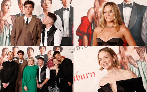 Saltburn, alla première di Los Angeles col cast anche Margot Robbie ...