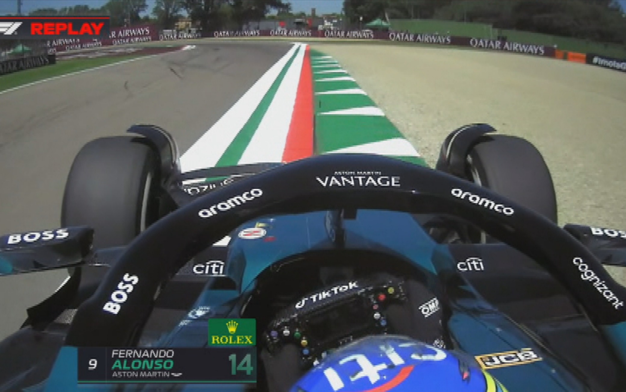 F1, Imola, Alonso contro le barriere all'uscita della Rivazza 2. FOTO ...