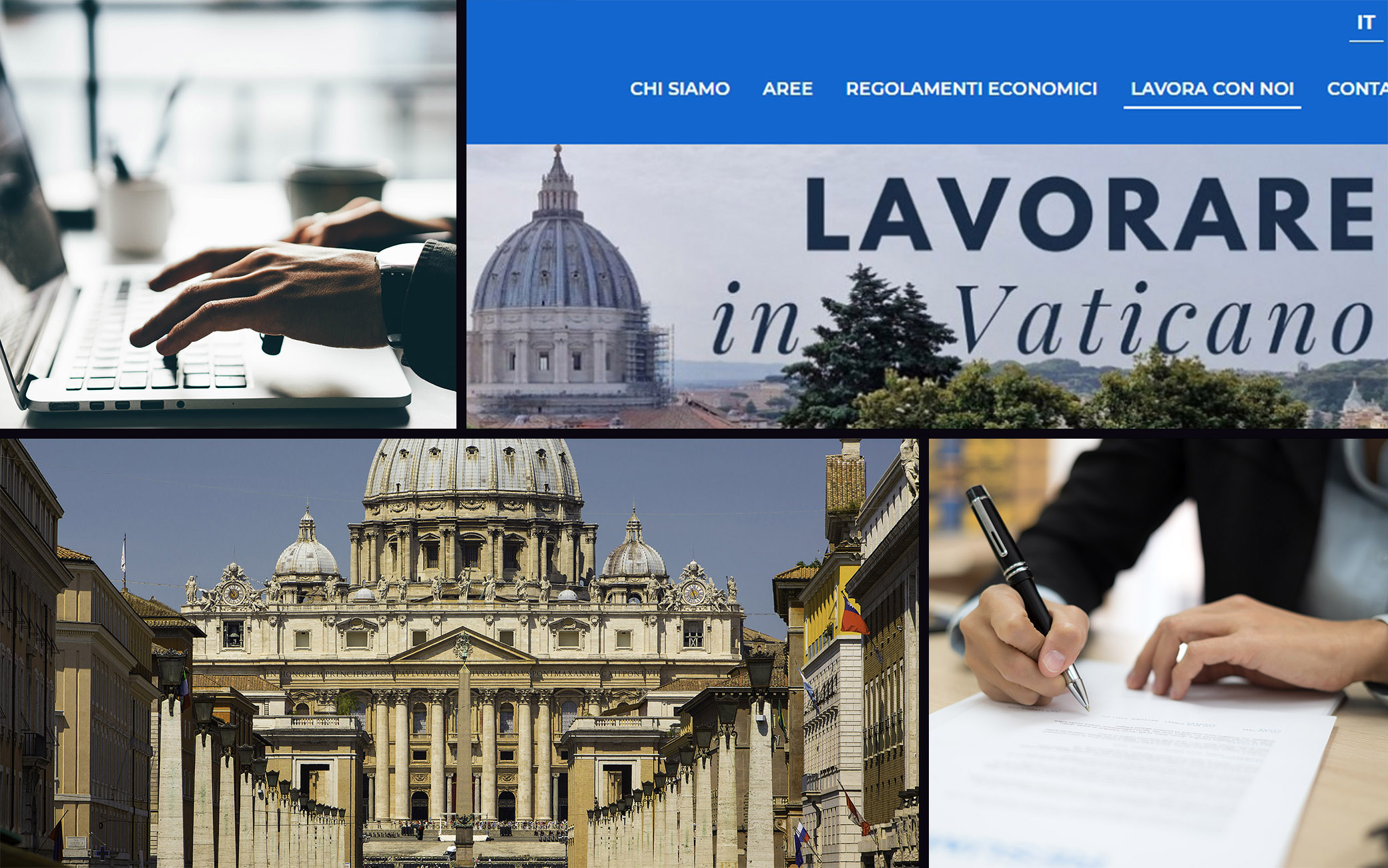 Lavorare in Vaticano, spunta il sito per candidarsi: ecco come fare ...