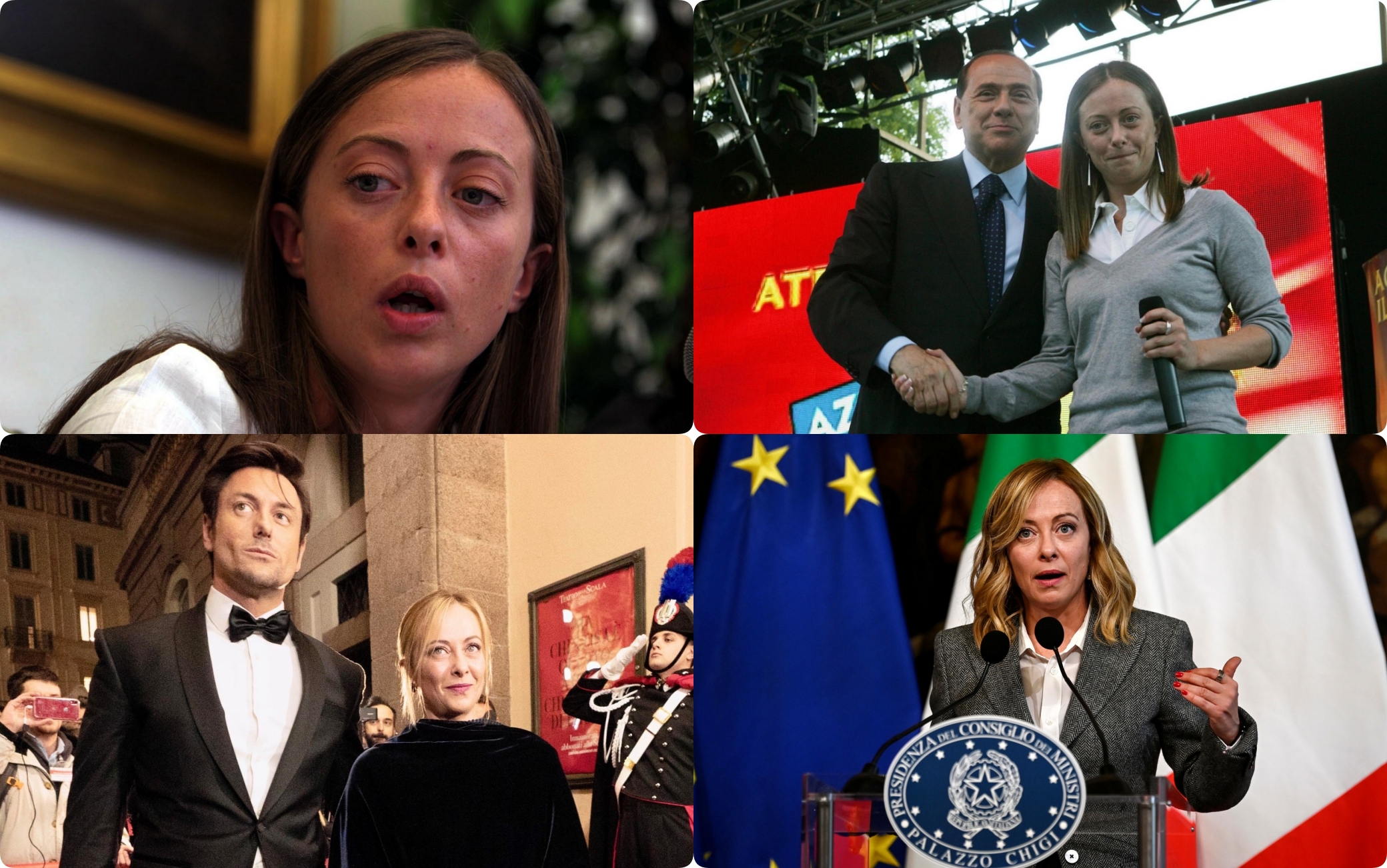 Giorgia Meloni compie 47 anni, la carriera politica della Premier. FOTO ...