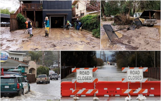 Ancora emergenza maltempo in California: pioggia, fango e nuova ondata ...