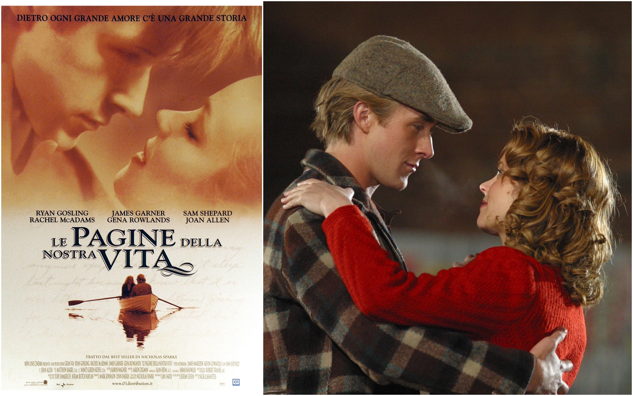 Le pagine della nostra vita, il film con Ryan Gosling e Rachel McAdams ...
