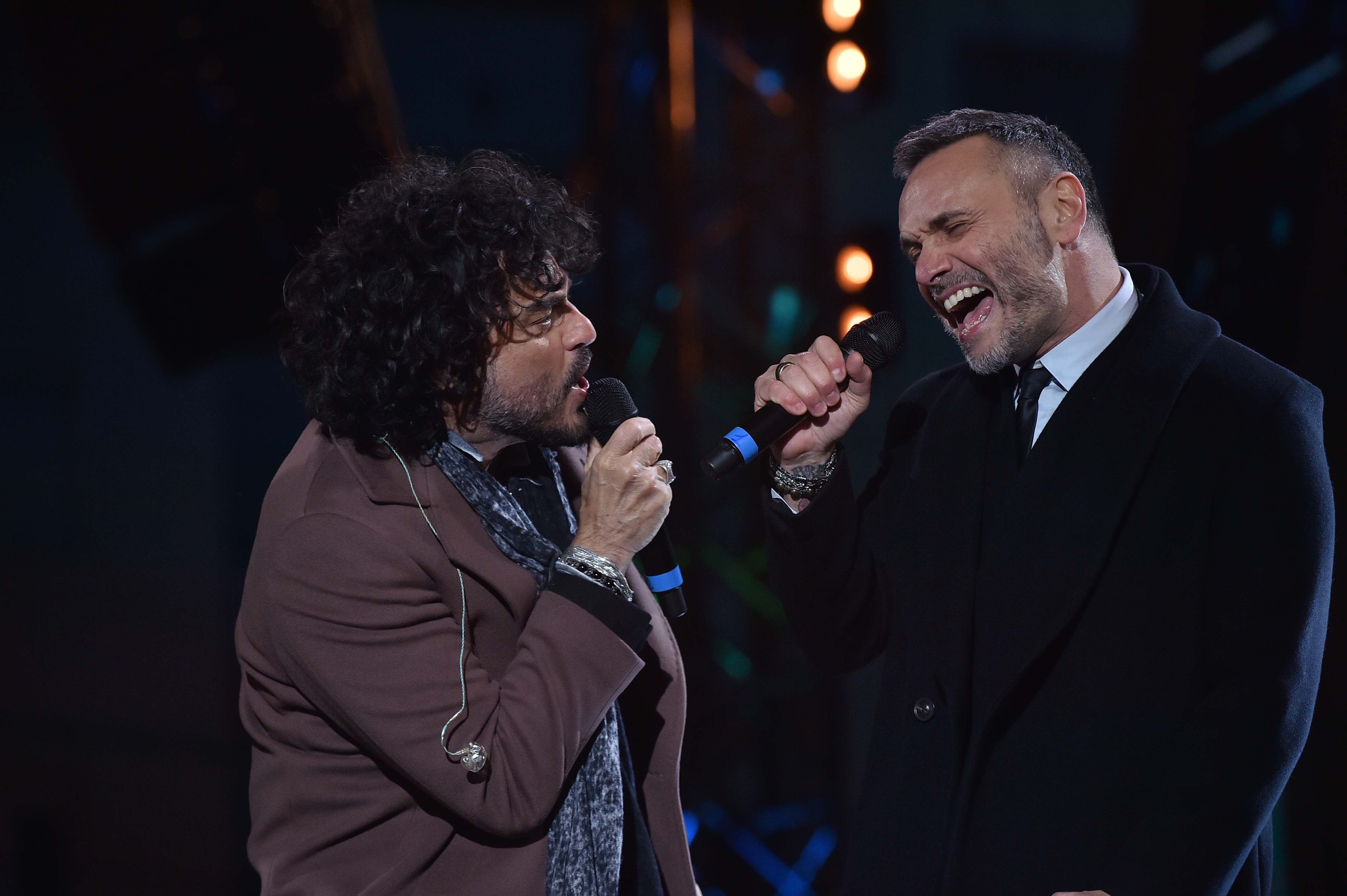 Renga e Nek insieme a Sanremo 2024 con Pazzo di te: la fotostoria dei ...