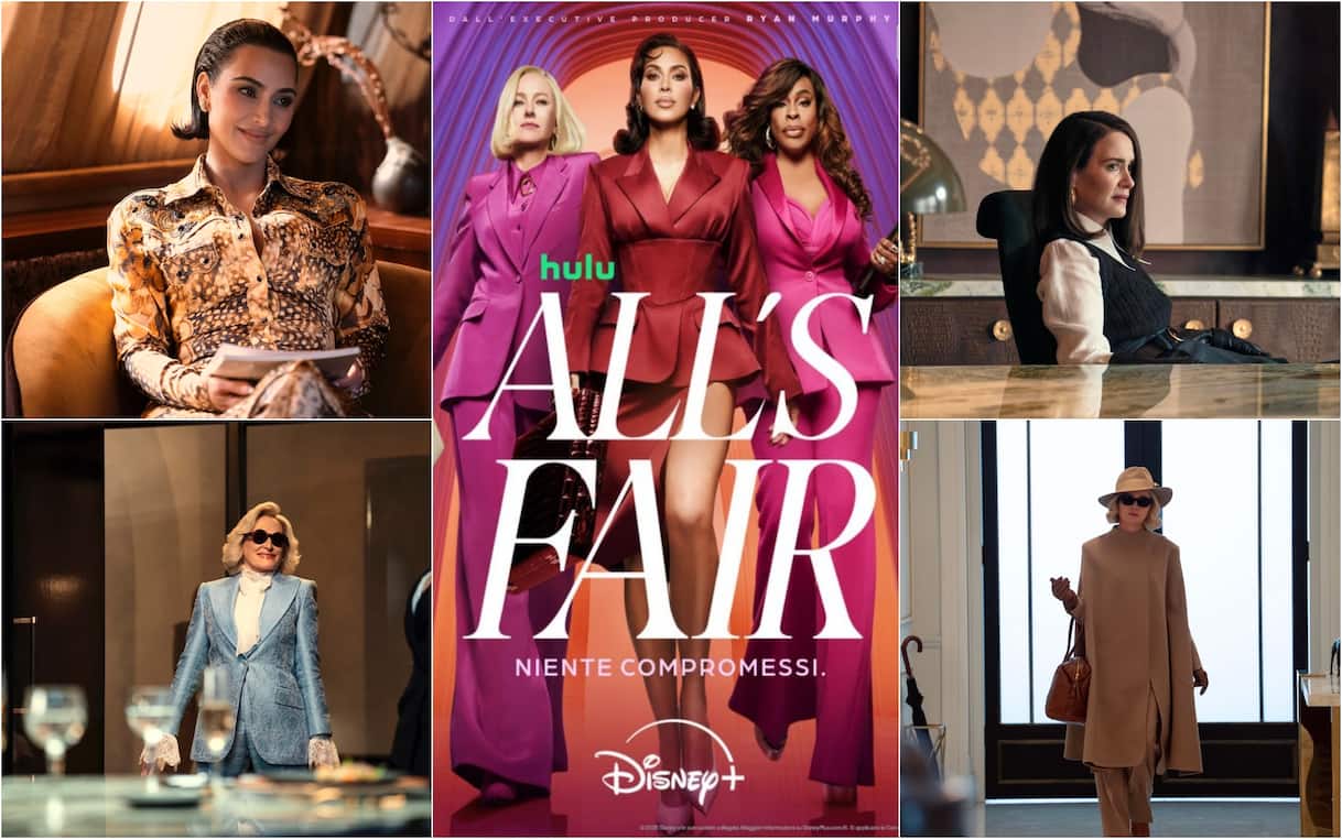 'All's Fair', il cast della serie con Kim Kardashian e Glenn Close ...