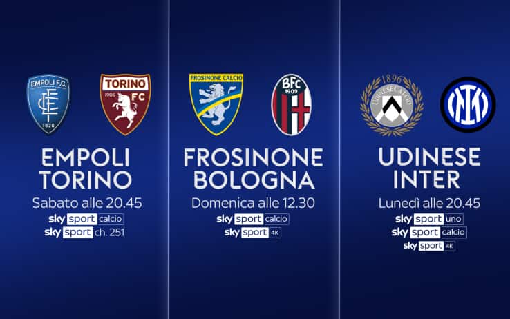 Serie A, 31^ giornata: le partite, dove vederle e gli arbitri | Sky Sport
