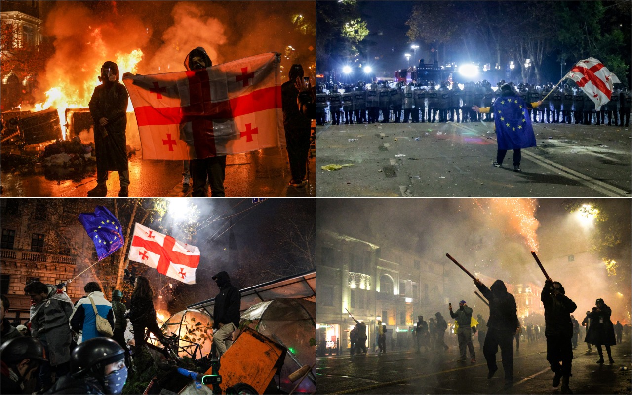 Proteste e scontri a Tbilisi, cosa sta succedendo in Georgia | Sky TG24