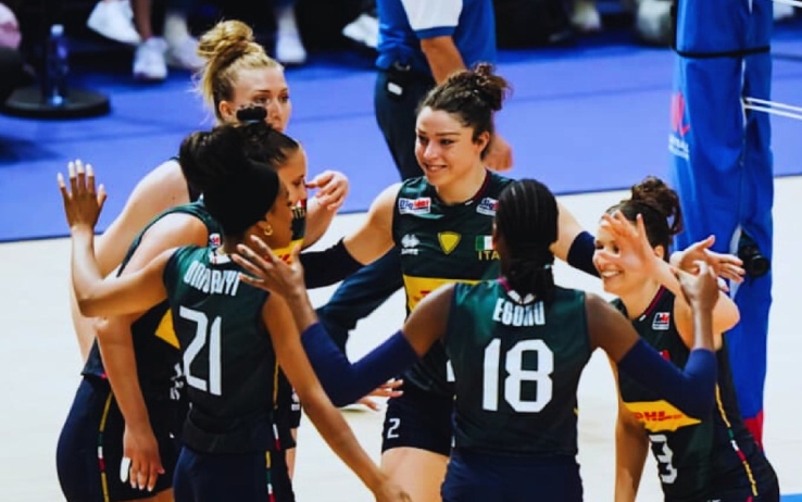 VNL femminile, Italia Germania 3-1: primo successo per Velasco | Sky Sport