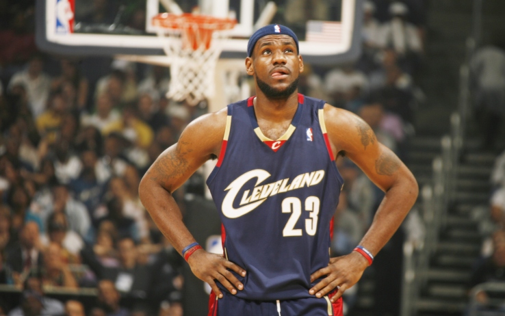 NBA, il primo All-Star Game di LeBron James: i compagni di squadra ...