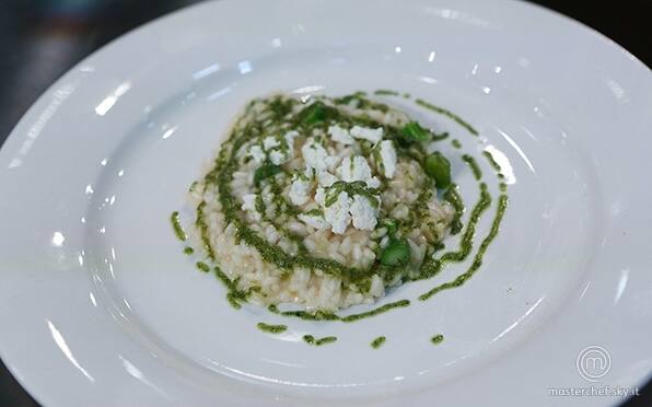 Masterchef: Risotto con ghiaccioli di ricotta e salsa alla menta | Sky