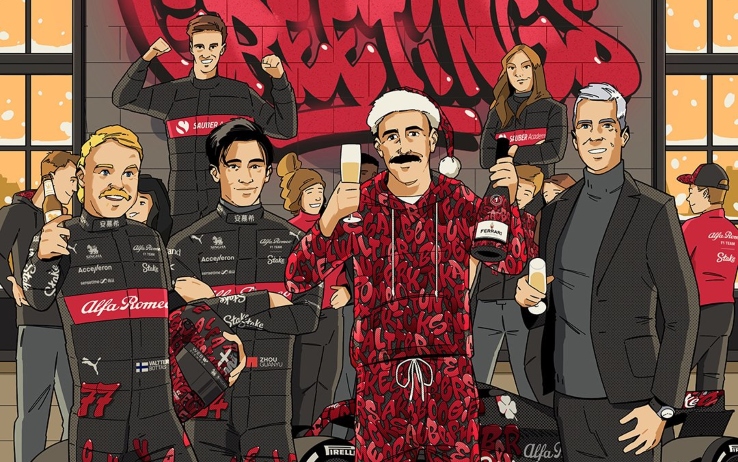 Formula 1, il Natale dei piloti tra auguri e curiosità. Foto | Sky Sport