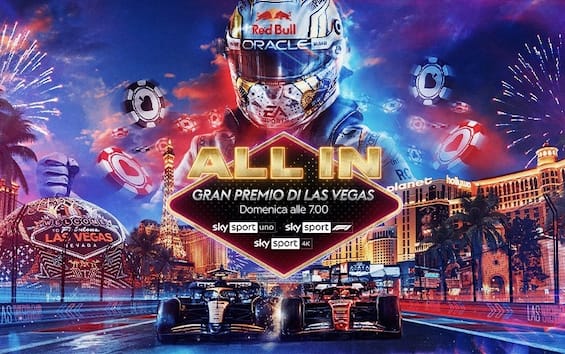 F1, orari GP Las Vegas: dove vederlo su Sky, Now e TV8 in tv e streaming | Sky Sport