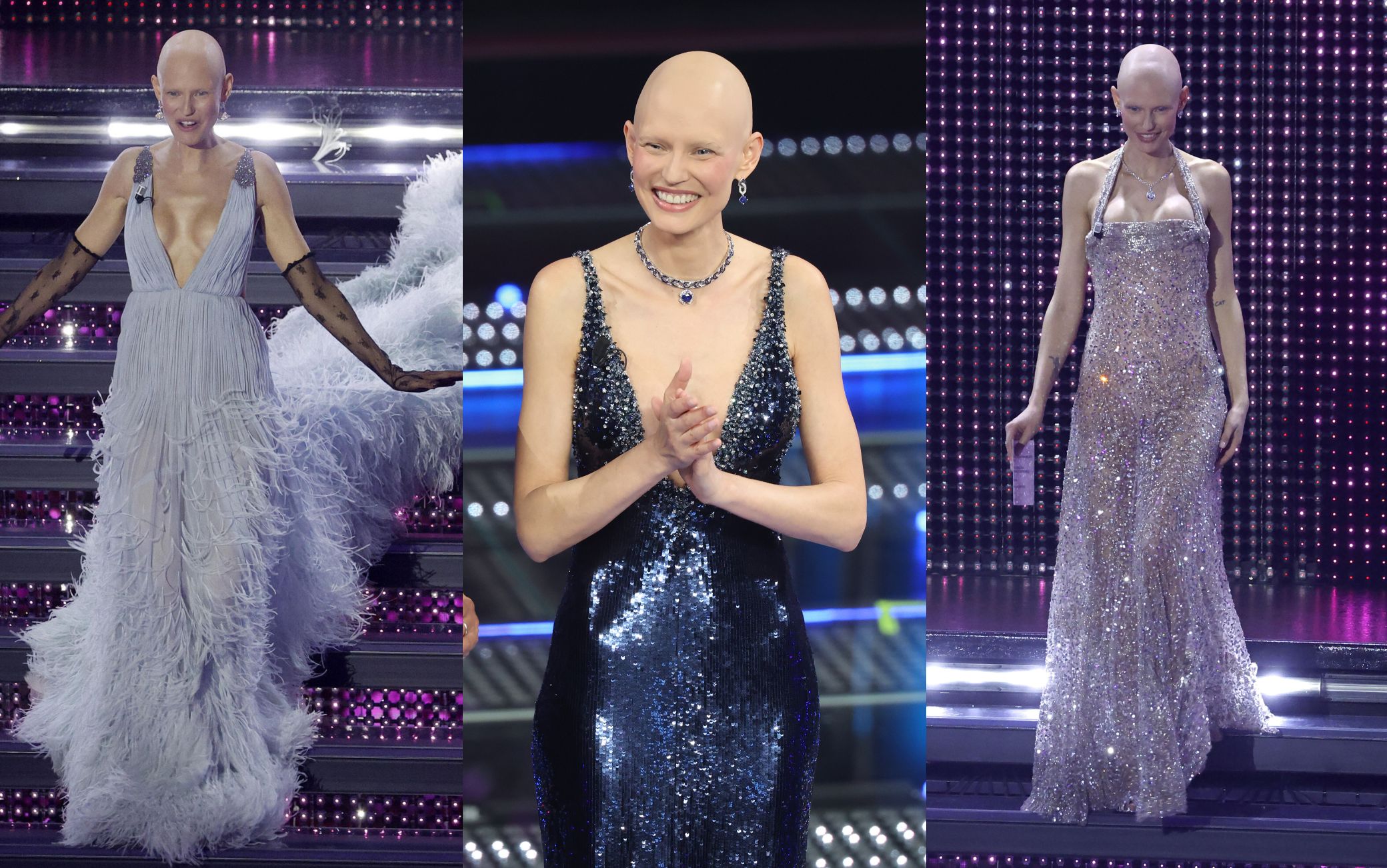 Look Bianca Balti, tutti i vestiti indossati alla seconda serata di ...