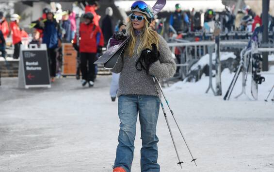 Heidi Klum, le vacanze sulla neve con Tom Kaulitz e i quattro figli I ...