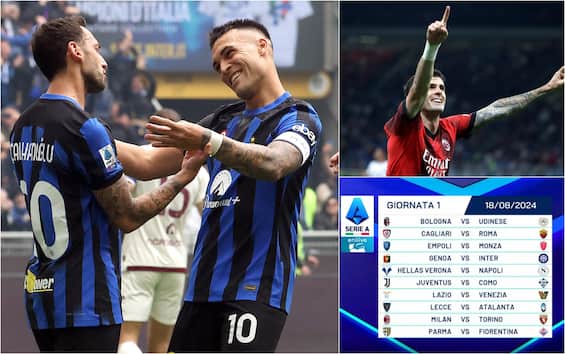 Calendario Serie A 2024 2025, criteri, date e orari: ecco le 38 ...