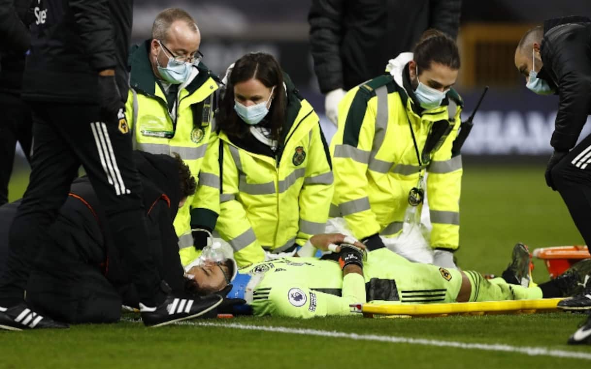 Wolverhampton-Liverpool, paura per Rui Patricio: ginocchiata in faccia ...