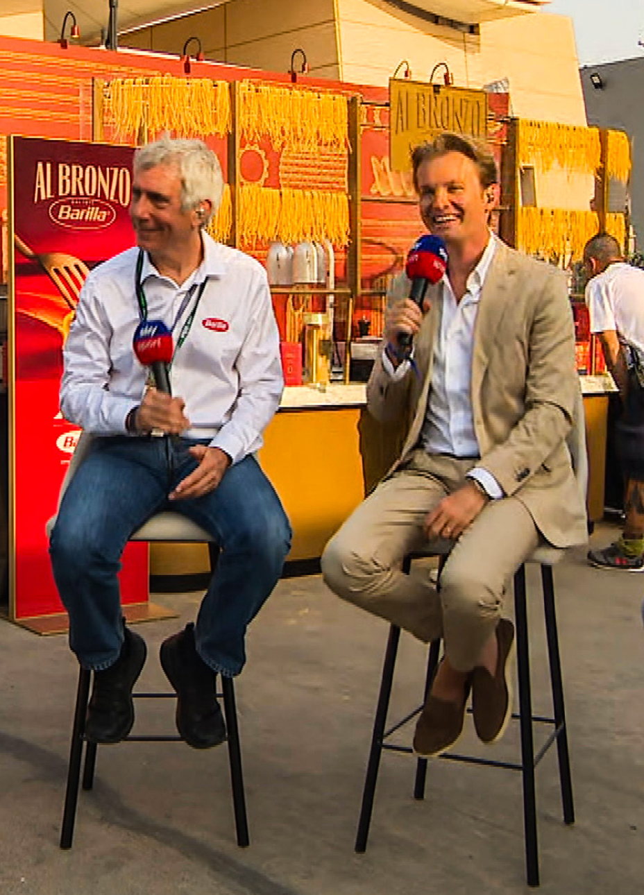 Nico Rosberg e Paolo Barilla a '4 amici al box': il video della puntata ...