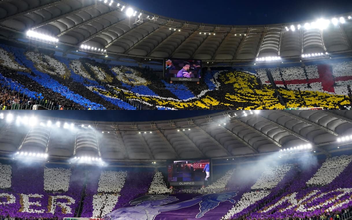 Fiorentina Inter, le foto più belle della finale di Coppa Italia | Sky ...