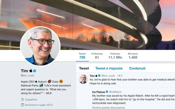 Tim Cook diventa “Tim Apple” su Twitter dopo la gaffe di Trump | Sky TG24
