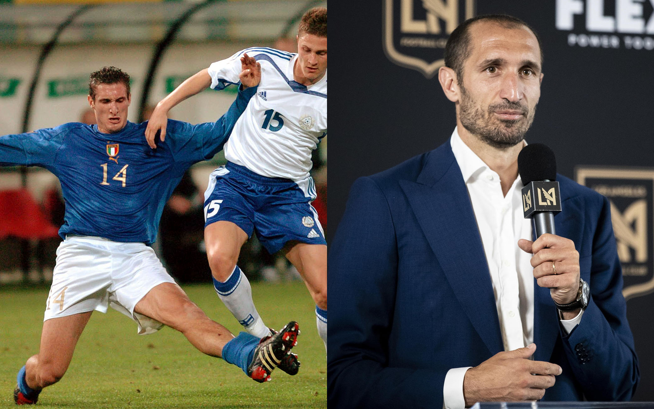 Chiellini e l'Italia, 19 anni fa esordio: cosa fanno i compagni in ...