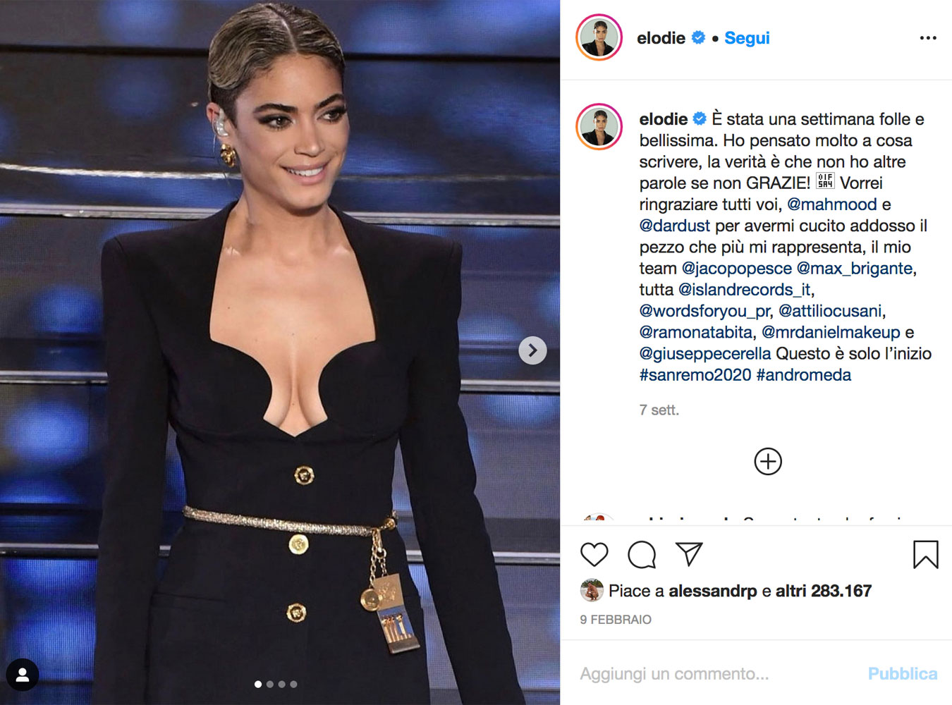 Elodie, 20 foto stupende dal profilo Instagram della cantante