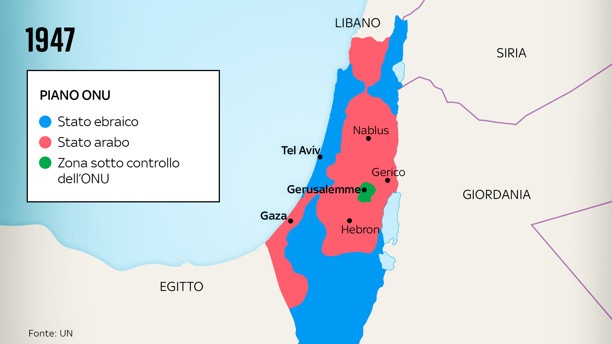 Israele Palestina, 10 accordi di pace falliti dal 1937 ad oggi | Sky TG24