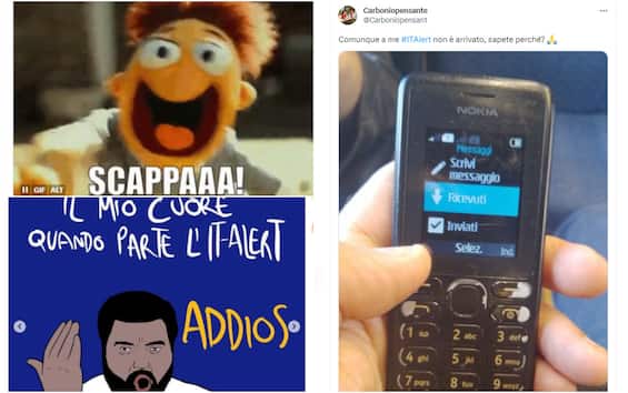 It-Alert, i meme più divertenti dopo la ricezione del messaggio di ...