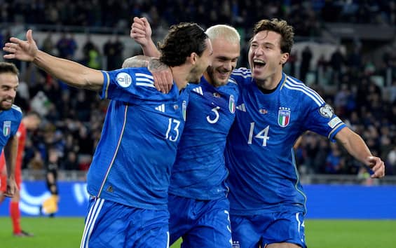Italia-Macedonia 5-2, gol e highlights delle qualificazioni a Euro 2024 | Sky TG24