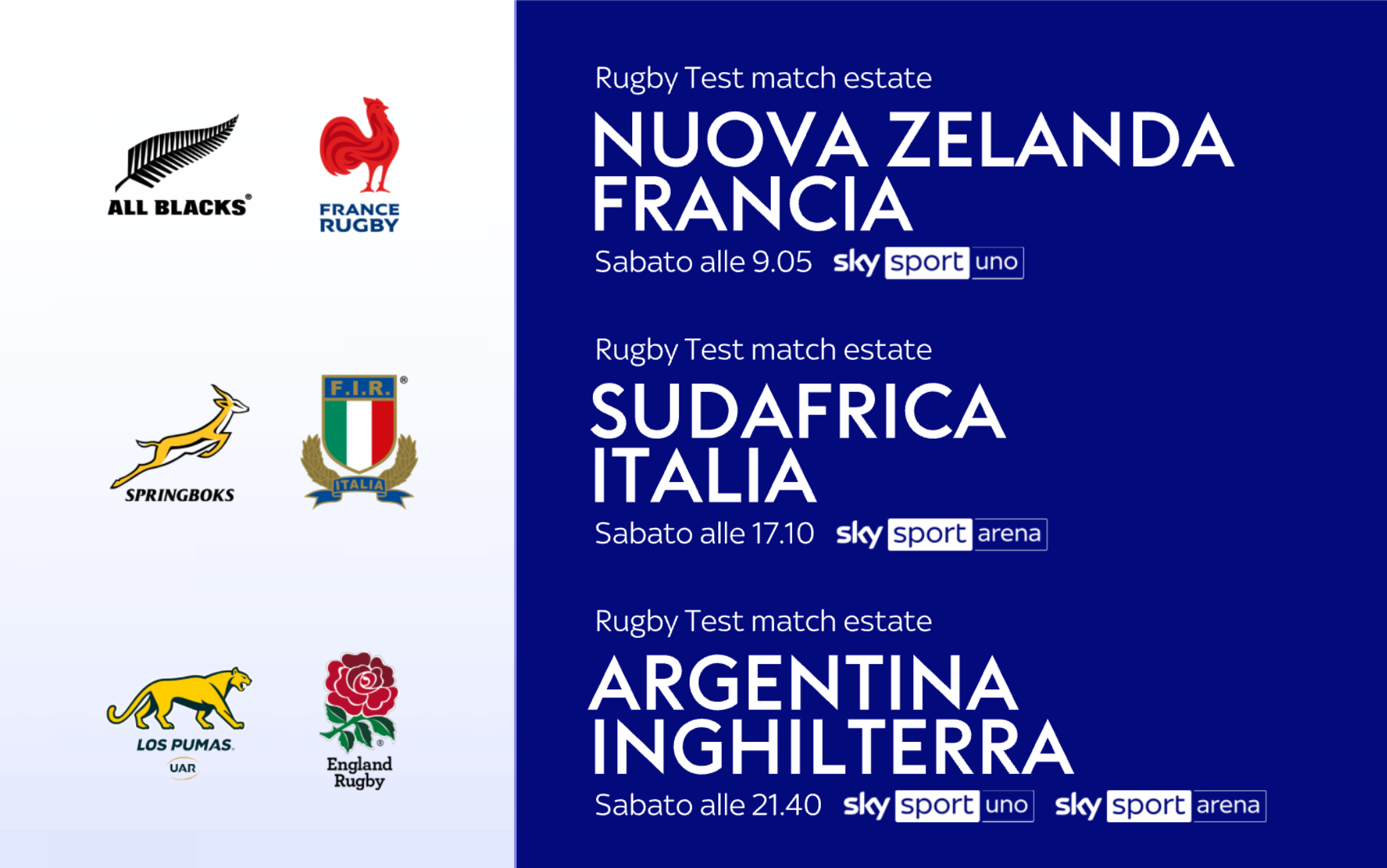 Rugby, Italia al Sei Nazioni 2026: calendario partite e squadre partecipanti | Sky Sport