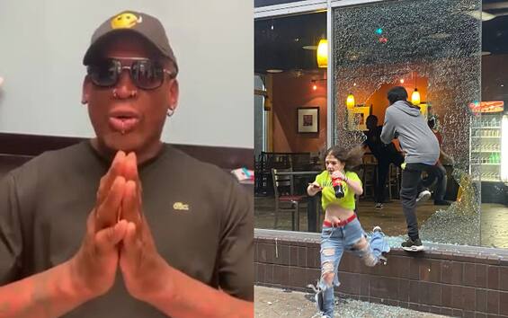 George Floyd, l’appello di Dennis Rodman: “Basta saccheggi, non siamo ...