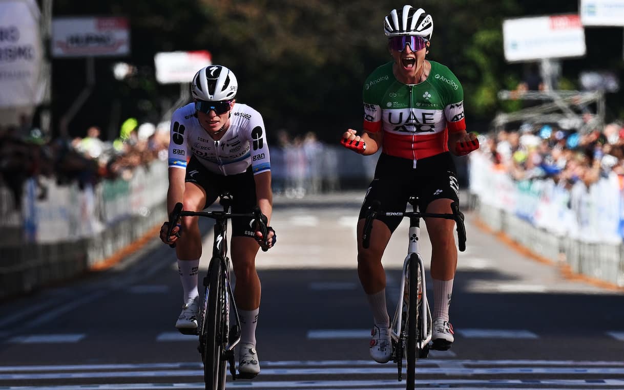 Longo Borghini vince la Tre Valli Varesine 2025 femminile: battuta Vollering | Sky Sport