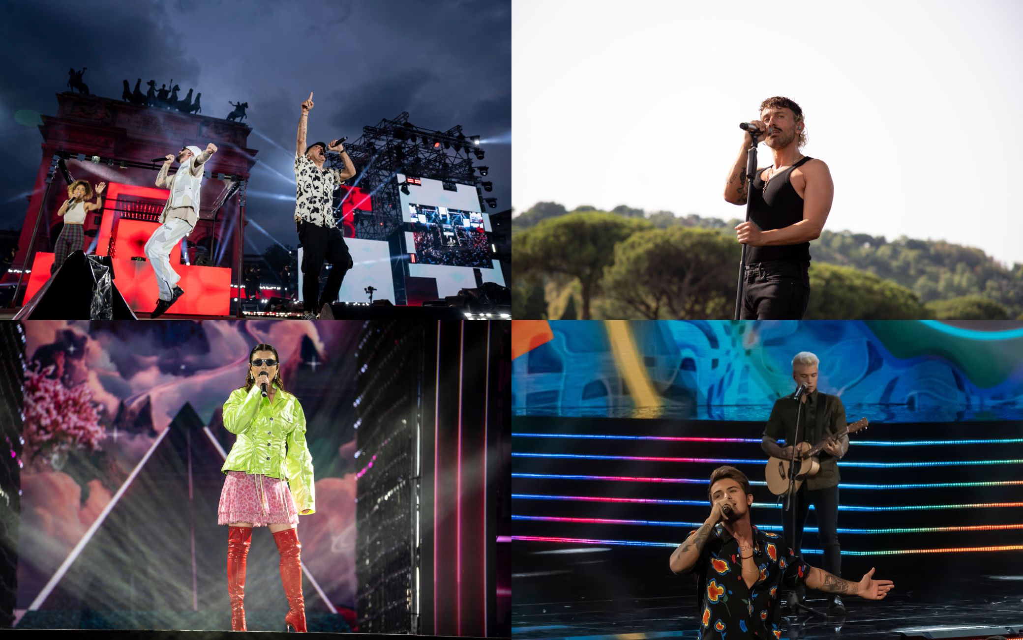 Radio Bruno Estate 2024, tutti i cantanti sul palco al concerto di Reggio Emilia | Sky TG24