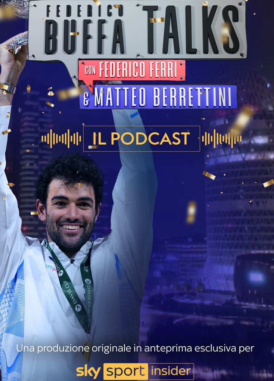 'Federico Buffa Talks - Matteo Berrettini: il PODCAST esclusivo per Sky Sport Insider | Sky Sport