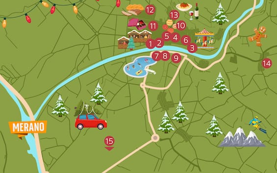 Natale a Merano tra mercatini, bagni termali e ristoranti gourmet | Sky ...