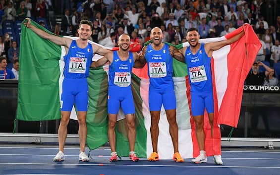 Europei Atletica, Italia oro nella staffetta 4x100 | Sky Sport