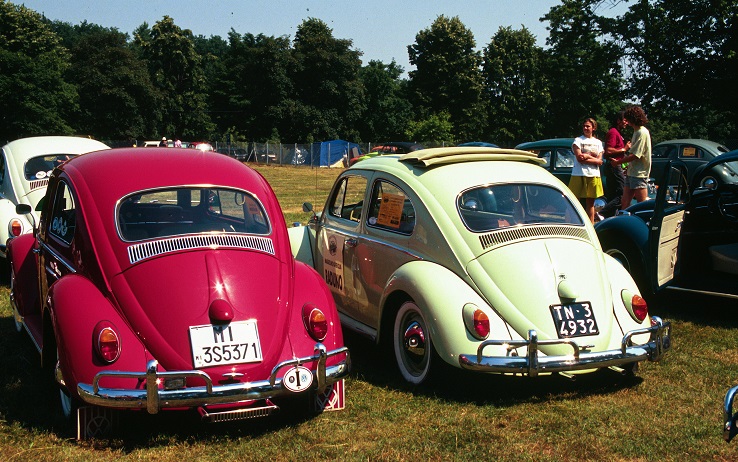 Maggiolino, l'iconica auto d'epoca creata da Volkswagen. FOTO | Sky TG24