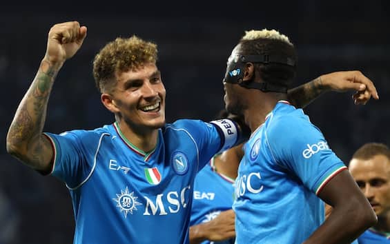 Napoli Sassuolo 2-0, gol e highlights: a segno Osimhen e Di Lorenzo, azzurri a punteggio pieno ...
