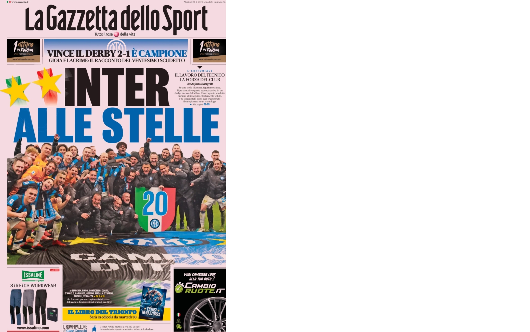Scudetto Inter 2024, la rassegna stampa dei giornali in Italia e nel ...