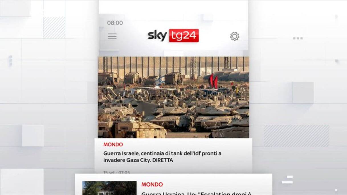 I titoli di Sky TG24 del 15 settembre: edizione delle 8 | Video Sky TG24