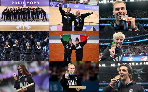 Olimpiadi 2024, le medaglie vinte dall'Italia ai Giochi di Parigi | Sky ...