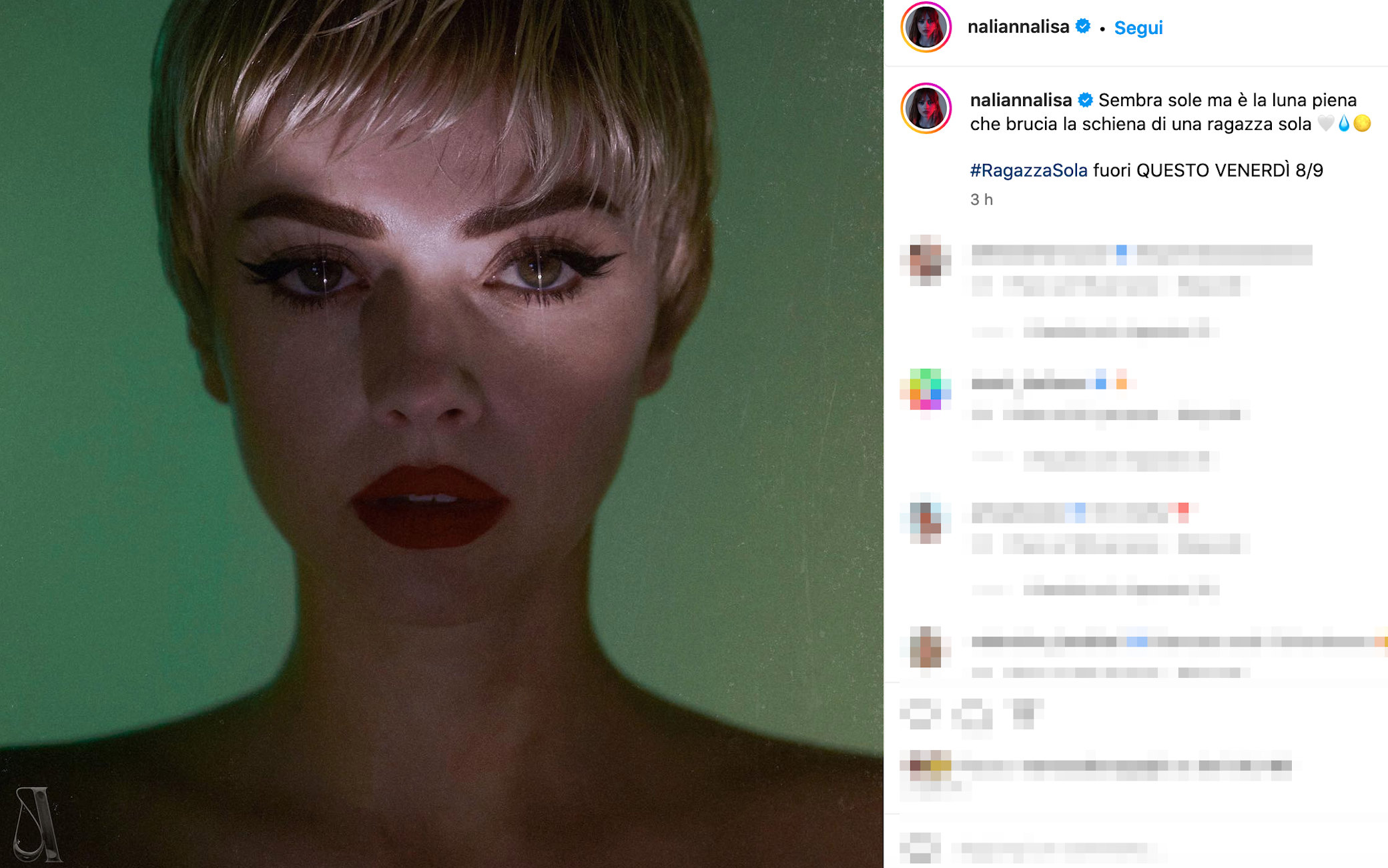 Nuovo look per Annalisa, il taglio corto per annunciare il nuovo ...