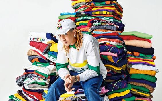 Moda, Ghali brand ambassador di United Colors of Benetton 2021 | Sky TG24