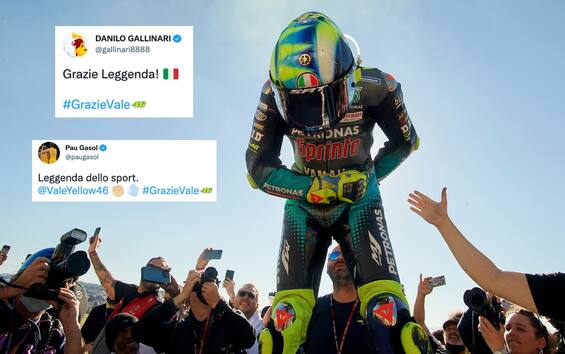 Valentino Rossi, anche Gallinari e Gasol rendono omaggio al Dottore ...