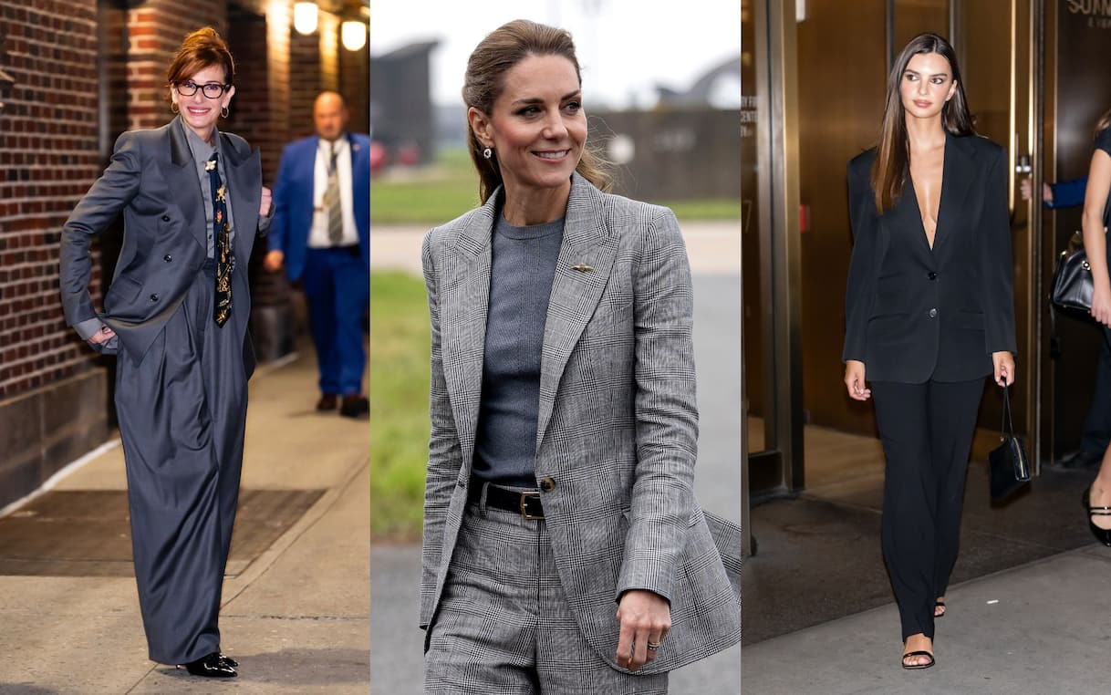 Moda Autunno Inverno 2025, da Julia Roberts a Kate Middleton, spopola ...