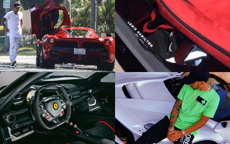 Hamilton, il video di Will Smith: il britannico su una Ferrari in 'Bad ...