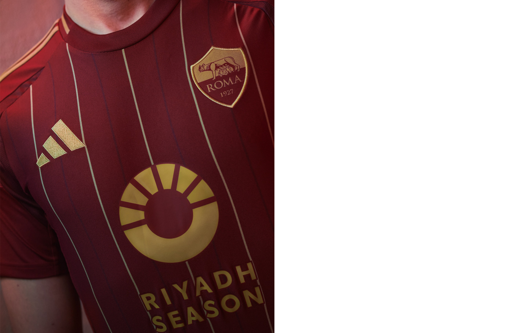 Roma, nuova maglia 2024 2025 presentata ufficialmente. Foto | Sky Sport