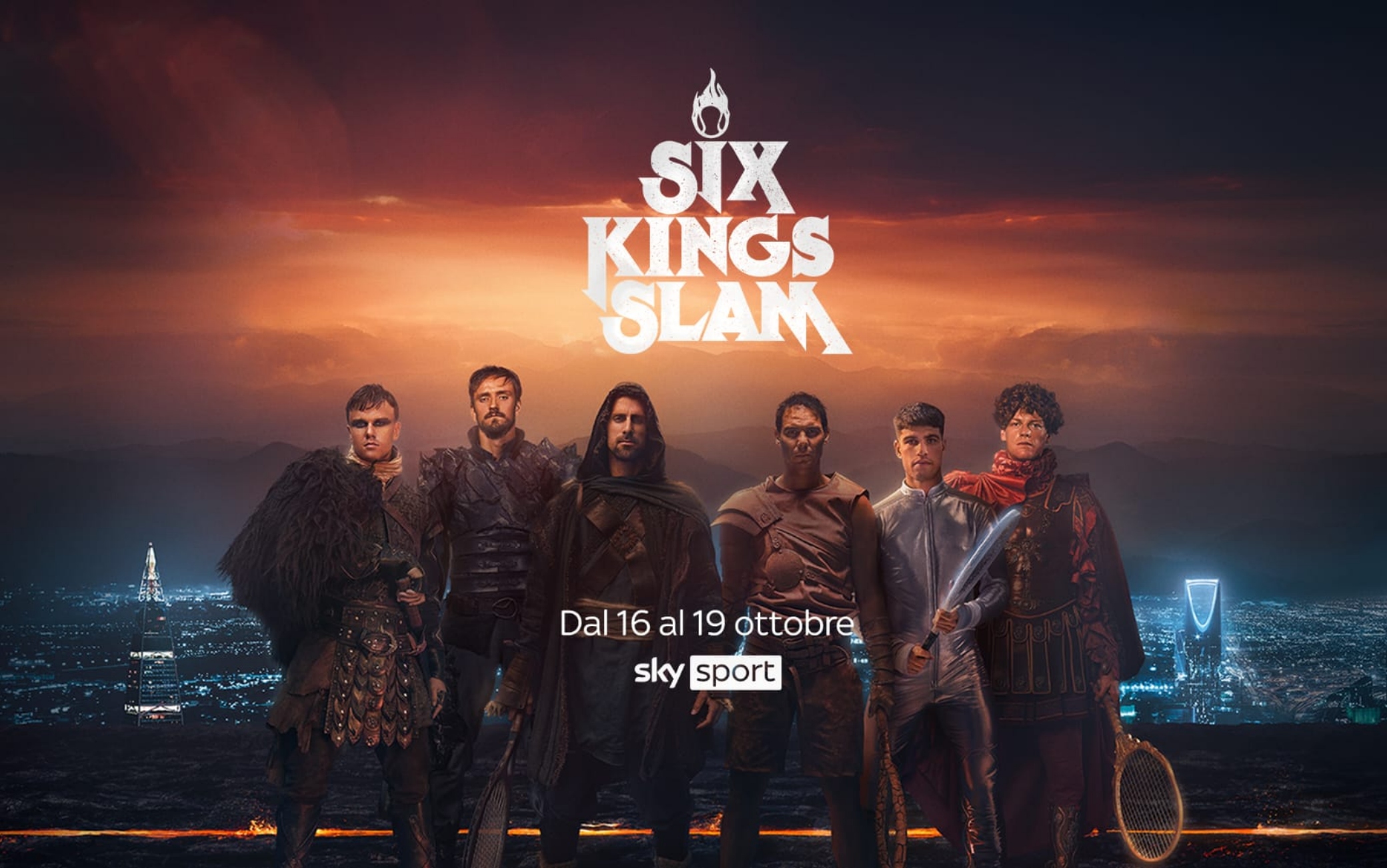 Six Kings Slam 2024 in tv e streaming: dove vedere il torneo di Riyad ...